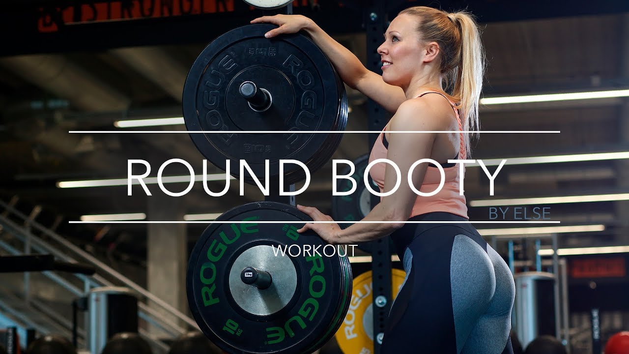 Round Booty Workout - 5 Exercises for a Rounder Butt - YouTube