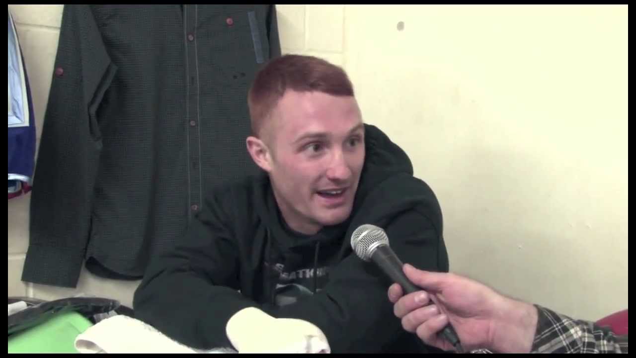 Professional boxer Sam Matkin interview before his fight at Don Valley ...