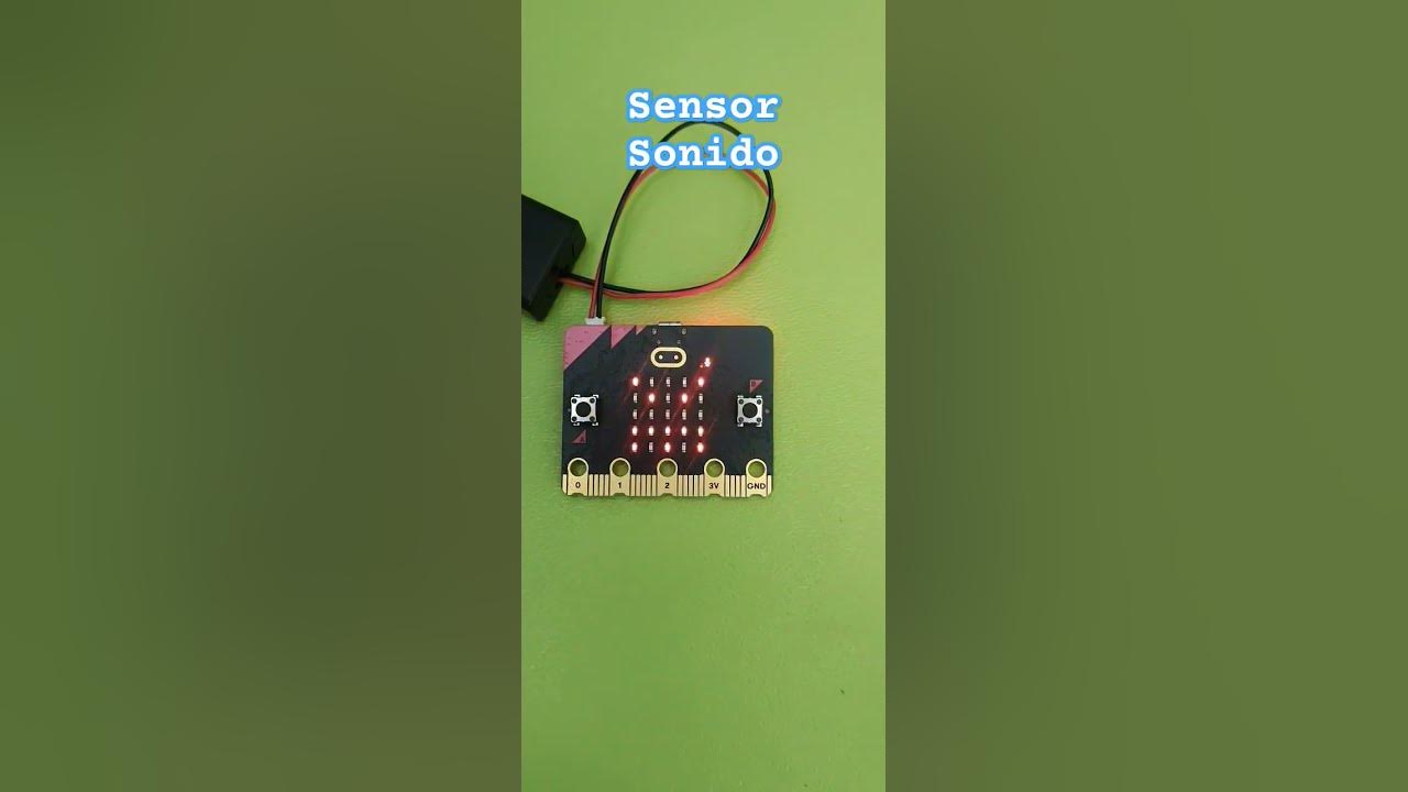 Proyectos fáciles en Makecode Microbit 🤖. Sensores [sonido]#aulasteam # ...