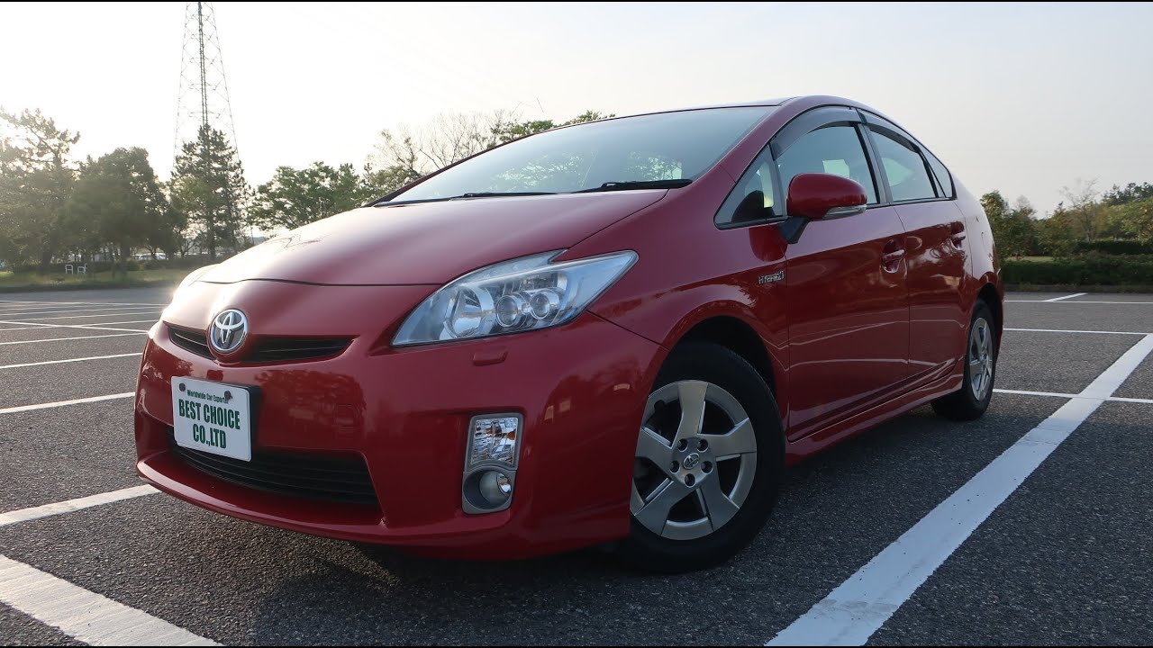 TOYOTA PRIUS 30 トヨタ プリウス30 G LED EDITION LOW MILEAGE 革シート バックカメラ 車検2年付き ...