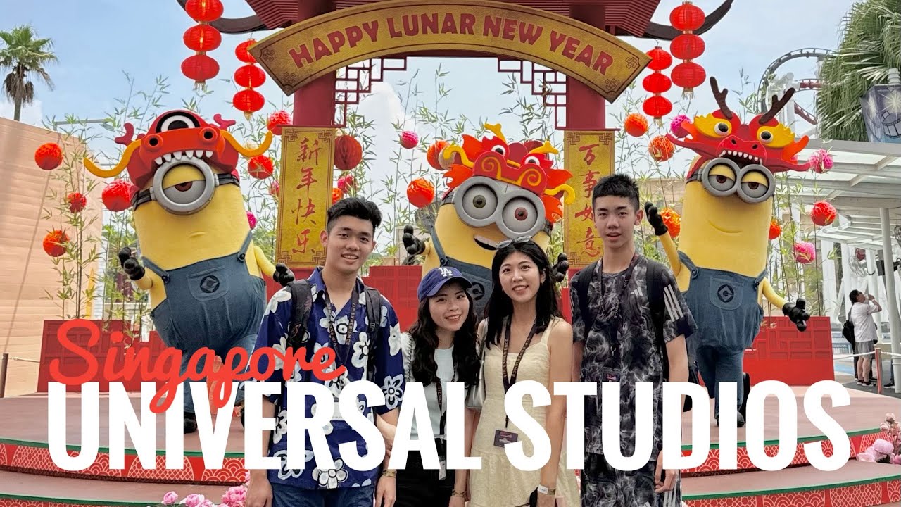 🌍Universal Studios Singapore VIP experience 過年好去處新加坡環球影城VIP體驗 - YouTube