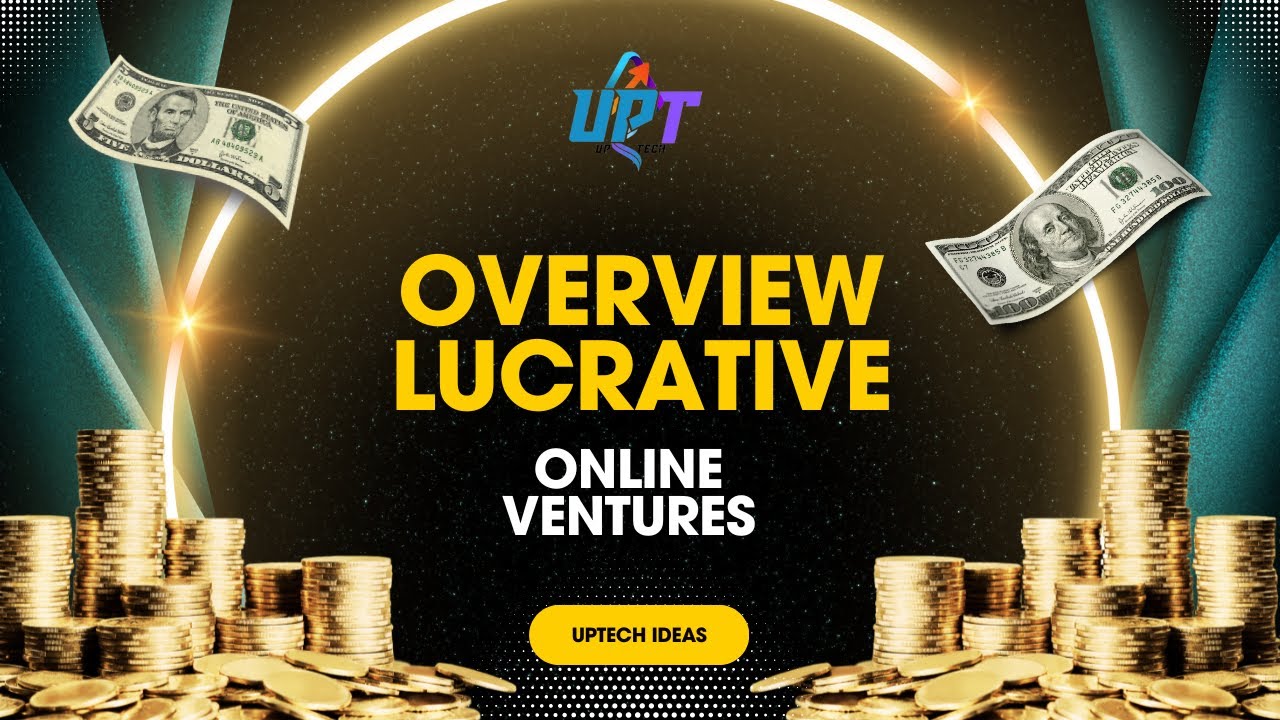 Overview of lucrative online ventures! #OnlineVentures #PassiveIncome # ...