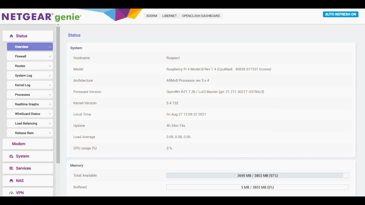 OPENWRT ON RASPBERRY PI 4B... - YouTube