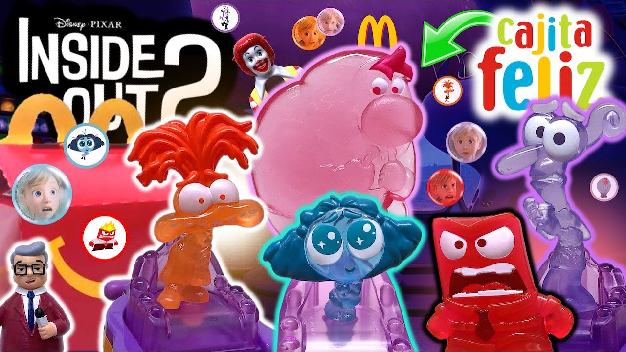 Cajita Feliz - INTENSAMENTE 2 (Parte 1) | McDonald's Colección Disney ...