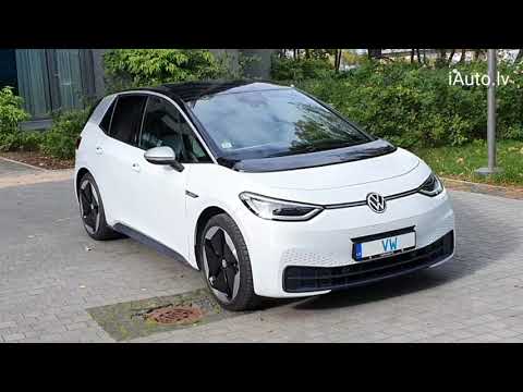 New electric Volkswagen ID.3 exterior design intro from iAuto.lv #ID3 ...