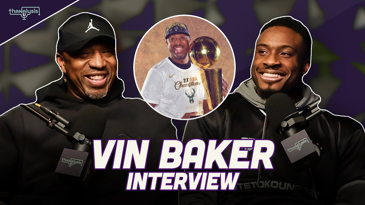 Milwaukee Bucks LEGEND turned coach Vin Baker joins Thanasis ...