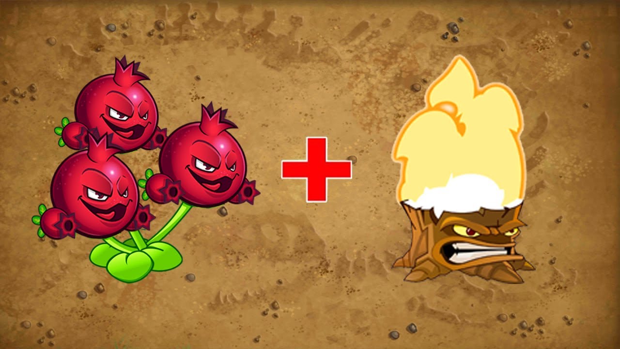 Pvz 2 Fusion - Super Plants Three - Rotten Red vs Torchwood Version 8.8 ...