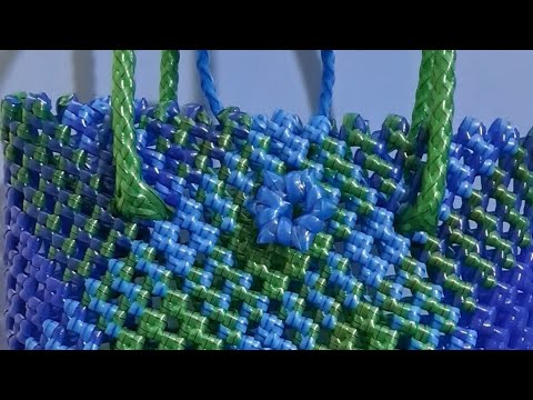 Crosscut Diamond 🛍 ️Design wire Bag Making Full Tutorial In Youtube.# ...