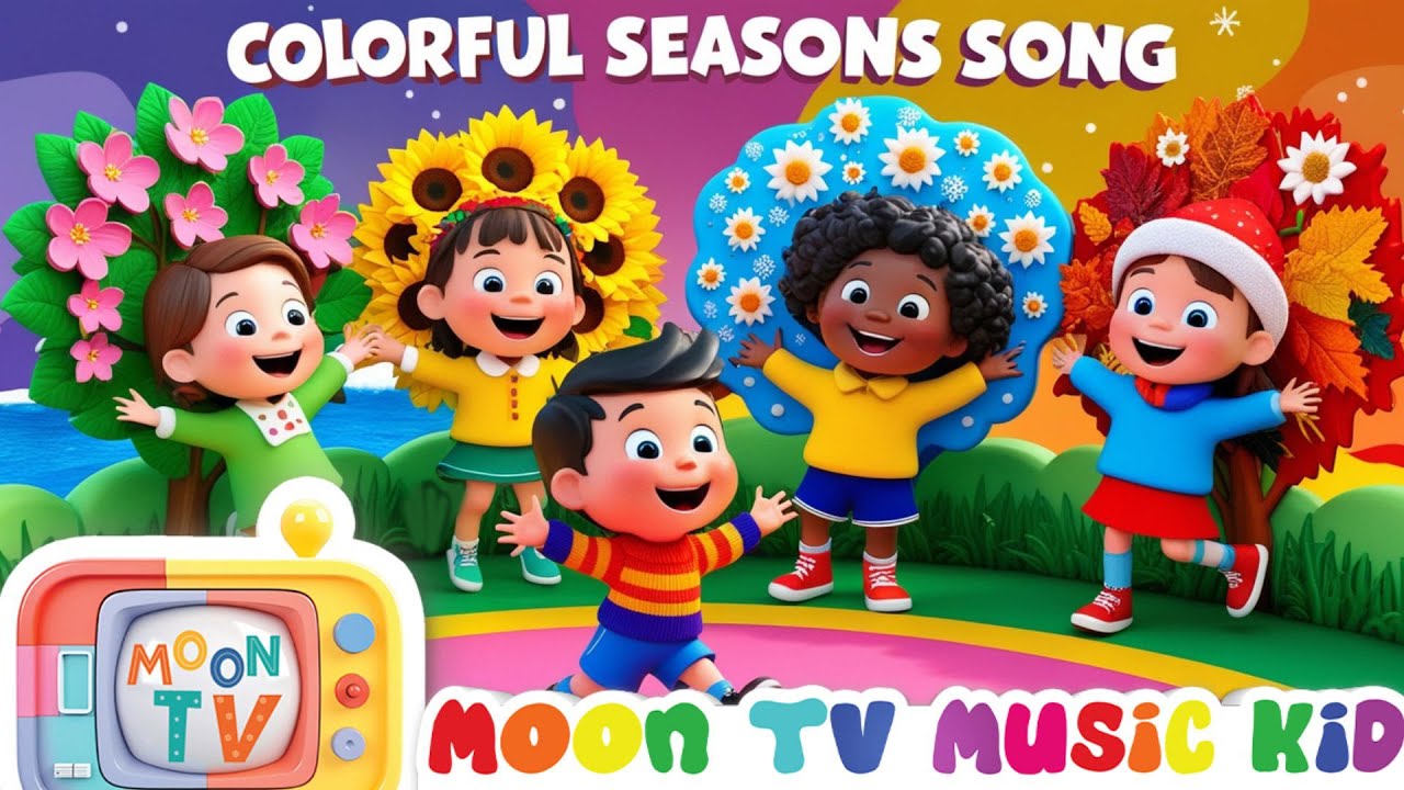 Colorful Seasons Song | Discover the Magic of Seasons | Song for kids ...