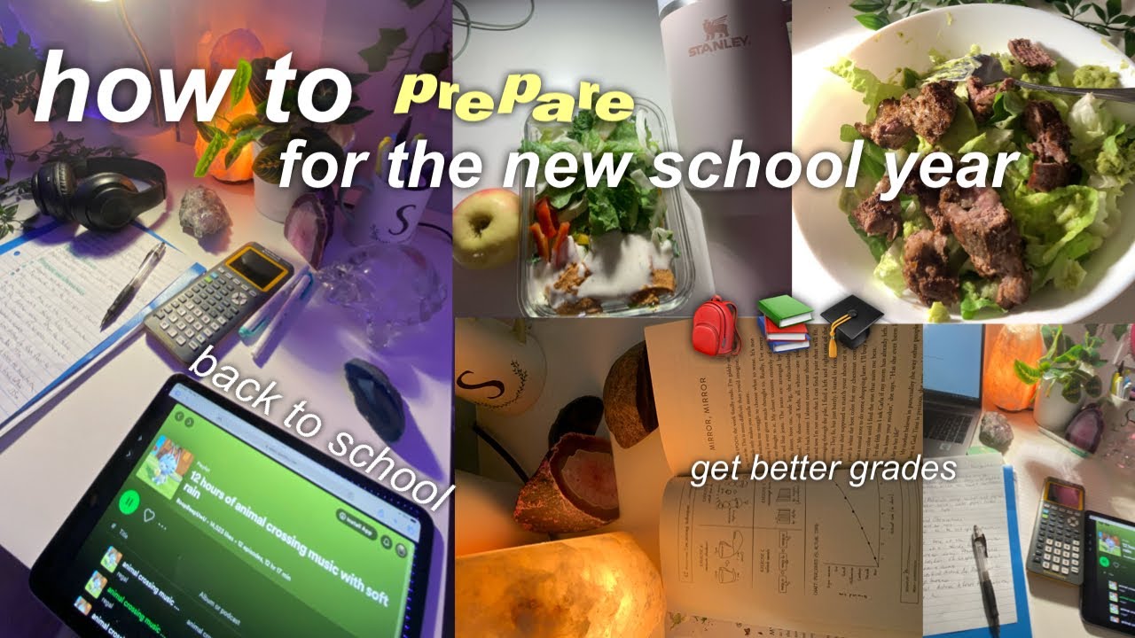 back to school advice | study tips, productivity, organization - YouTube