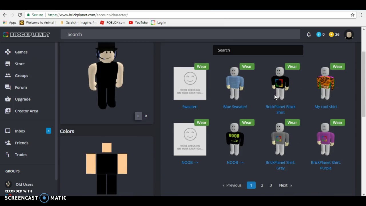 How to Change Your Look on BrickPlanet! - YouTube