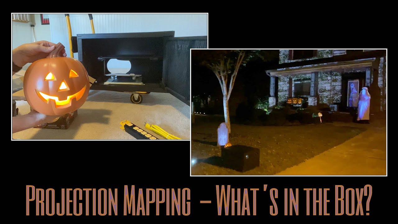 Projection Mapping: What's in the Box? | Digital Decorating | Halloween ...