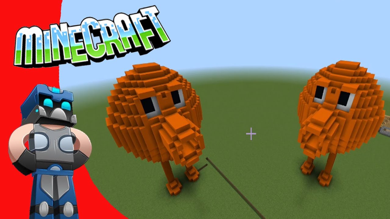 Q*bert Pixel art Minecraft Tutorial / Como hacer un Q*BERT 3D en ...