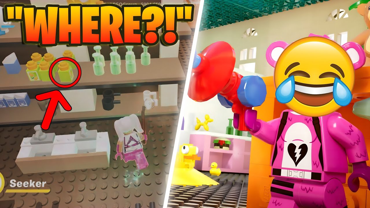 Prop Hunt in Lego Fortnite Is Actually Hilarious - YouTube