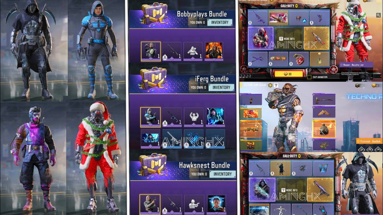 *NEW* ALL SEASON 11 LUCKY DRAWS, BUNDLES & CHARACTER SKINS in COD ...