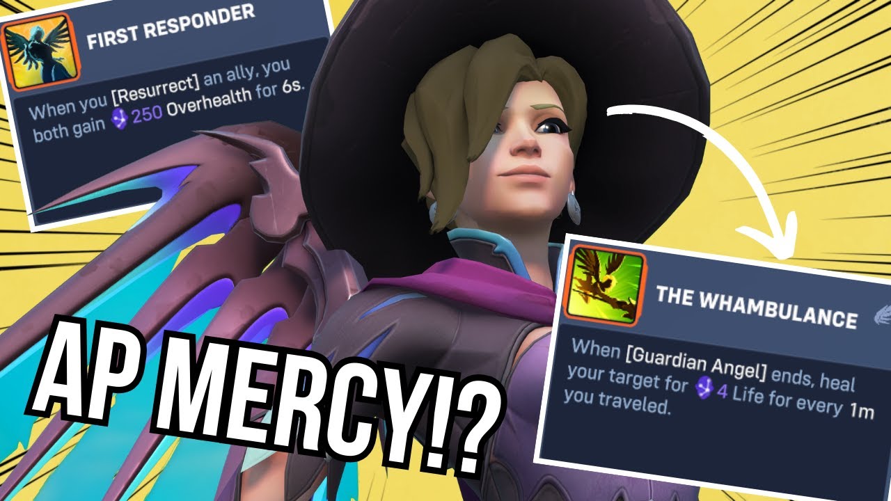 Ability Power Mercy is so UNDERRATED! | Overwatch 2 Stadium Mercy ...