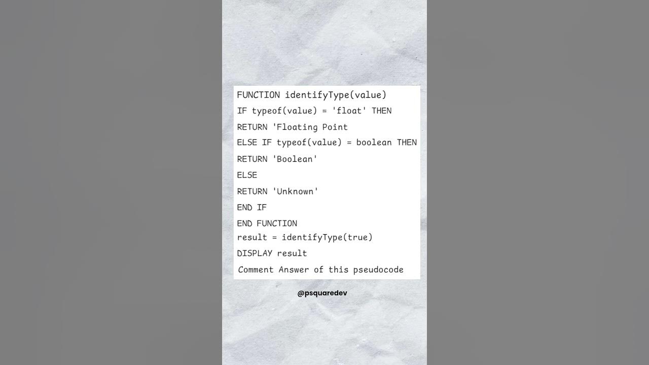Accenture PYQ Pseudo code 💯#2 #coding - YouTube