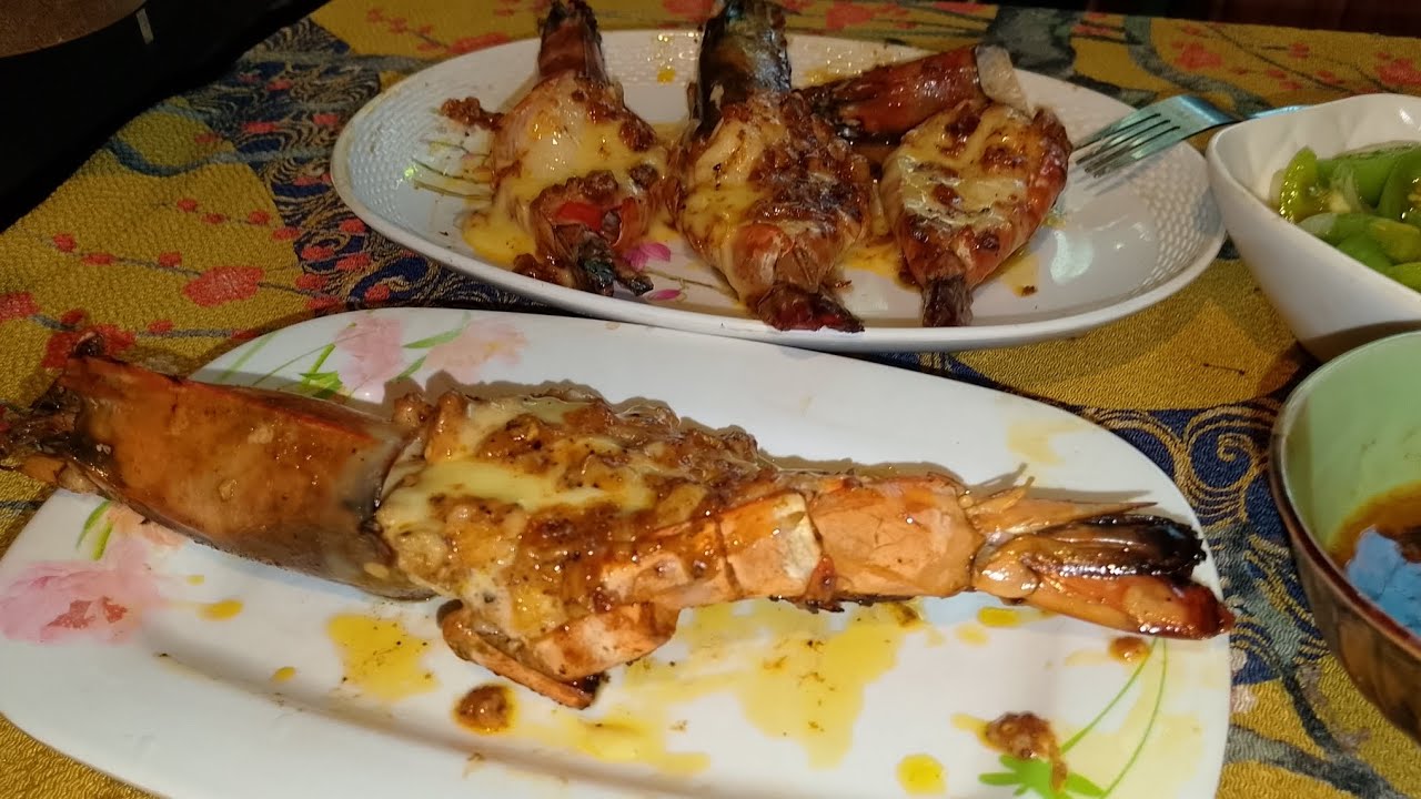 Cheesy Tiger Prawns: Baked sa Pan, Sarap! NA-BAKE lang sa Pan/KAWALI! 😊 ...