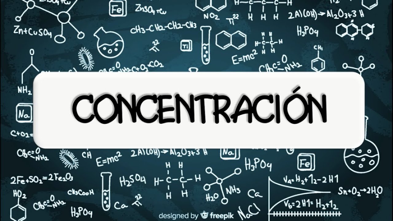 Concentración: Partes por millón (ppm). BIEN EXPLICADO - YouTube