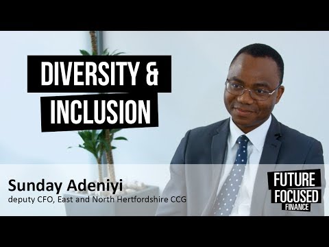 Making a difference to diversity in NHS finance: Sunday Adeniyi