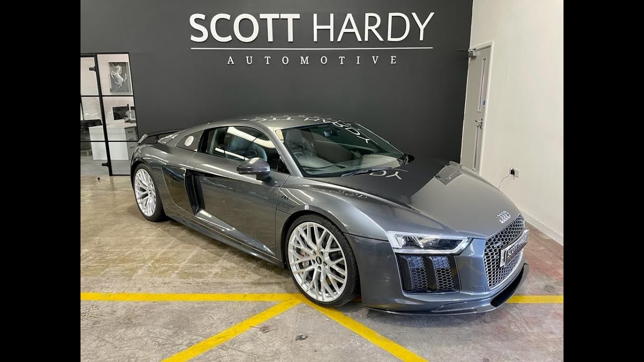 2017 AUDI R8 5.2 V10 PLUS QUATTRO 2d 602 BHP - WALK AROUND - YouTube