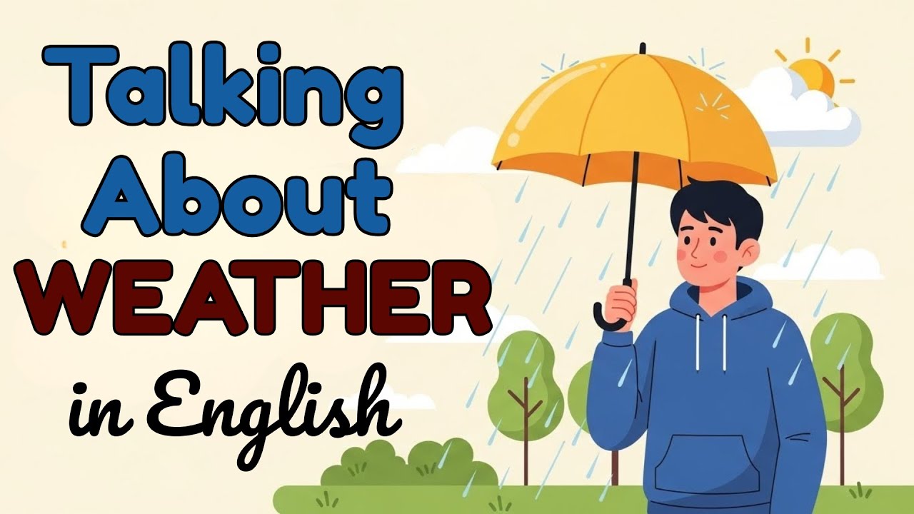 Talking About Weather in English | English Podcast for Beginners - YouTube