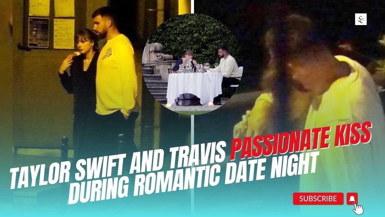 OMG! Taylor Swift and Travis Kelce PASSIONATE KISS and HUG during ...