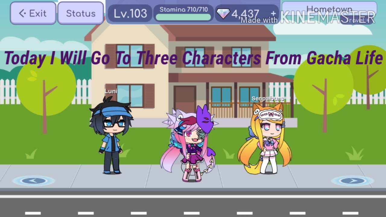 How To Meet 3 Characters From Gacha Life. From: Galaxy Girl - YouTube
