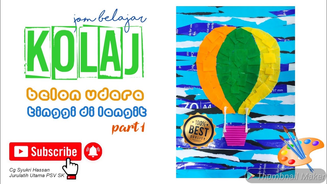 Kolaj Belon Udara | PSV Tahun 3 Unit 6 Nota & Penerangan (part 1) - YouTube