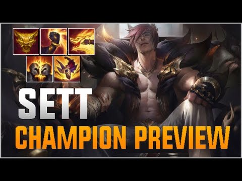 Sett Champion Preview - League of Legends - YouTube