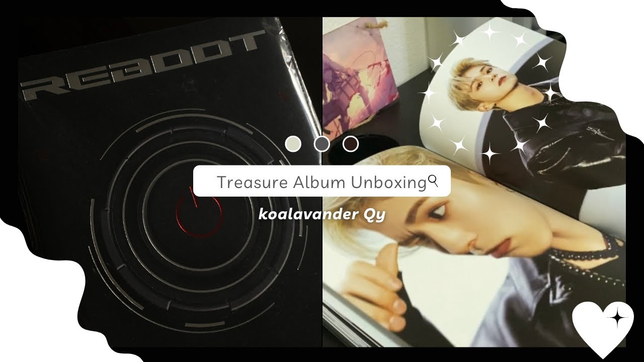 Treasure Reboot Album Unboxing (Black ver) ˳ - YouTube