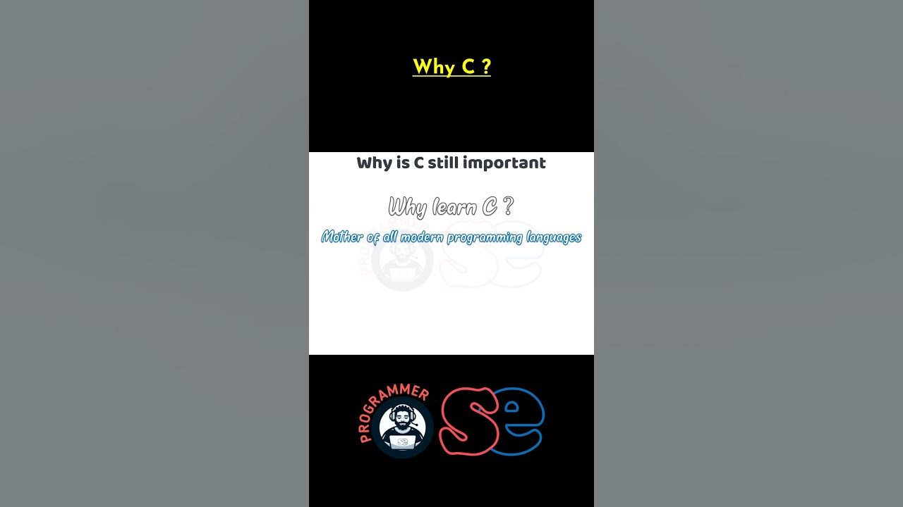 Why learn C in 2025 Explained in 60 seconds #shorts #coding #cprogramming #programmer_one - YouTube