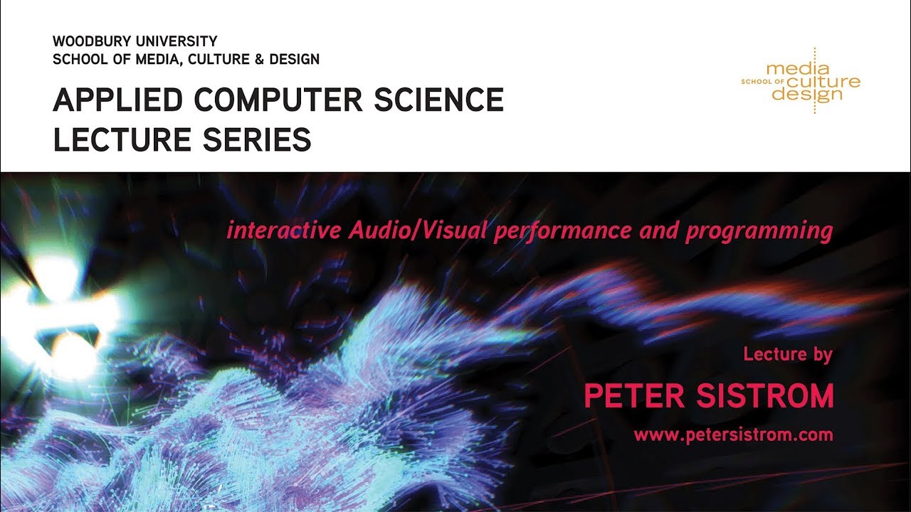 Peter Sistrom - Applied Computer Science Fall 2018 Lecture Series - YouTube