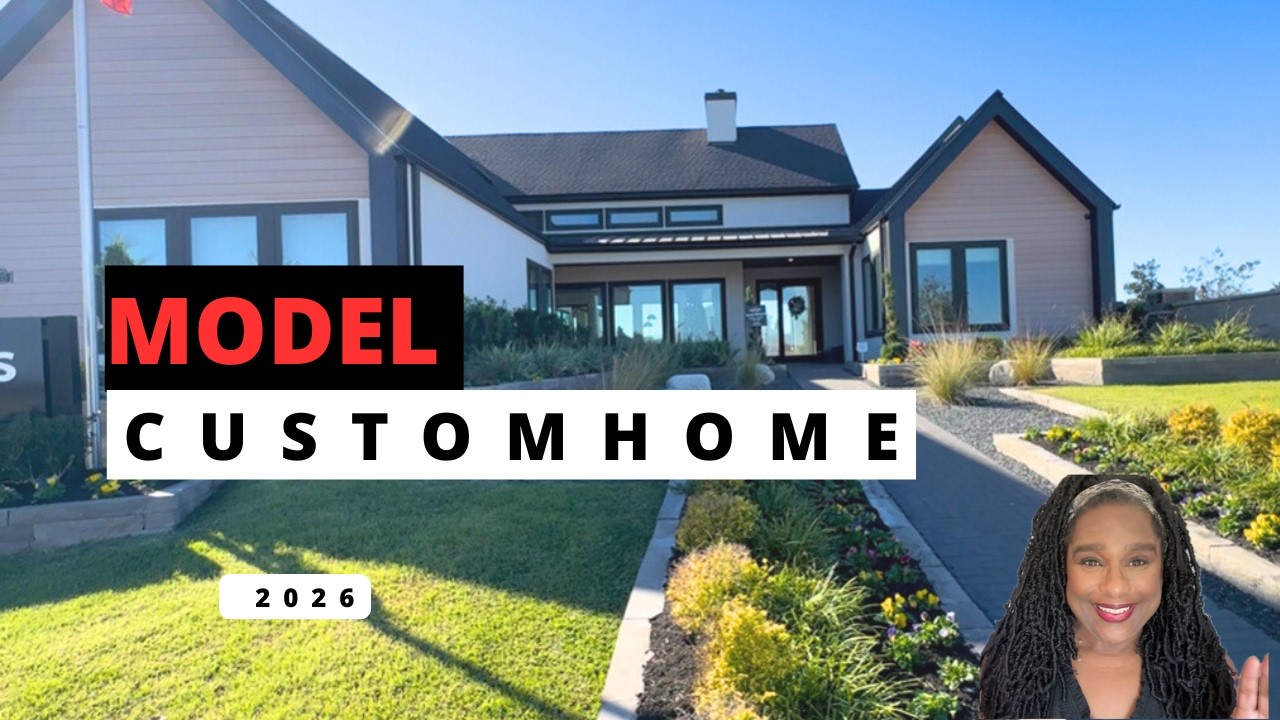 Custom Model Home Is On Another Level | 4861 SF Luxury Tour - YouTube