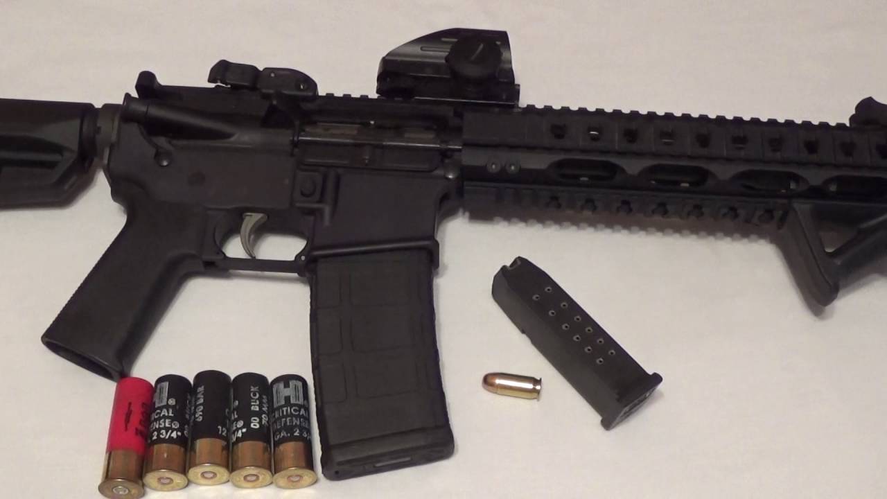 AR 15 Rifle for Home Defense - YouTube