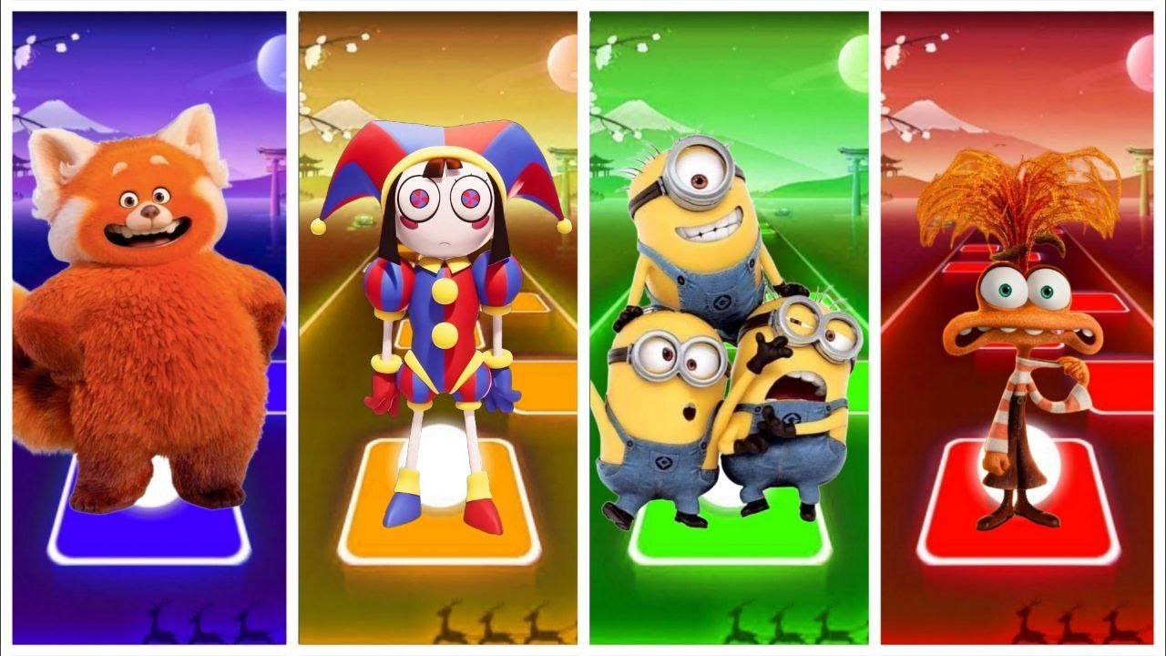 TILIES HOP BATTLE Minion, Meymey, Anxiety, Pomni #11 - YouTube