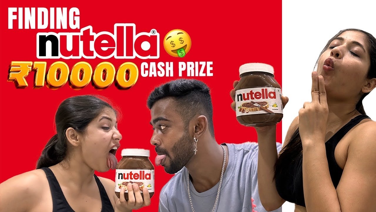 Finding Nutella Challenge | Winner gets 10,000 Rs! ft. @justinDcruz8 # ...