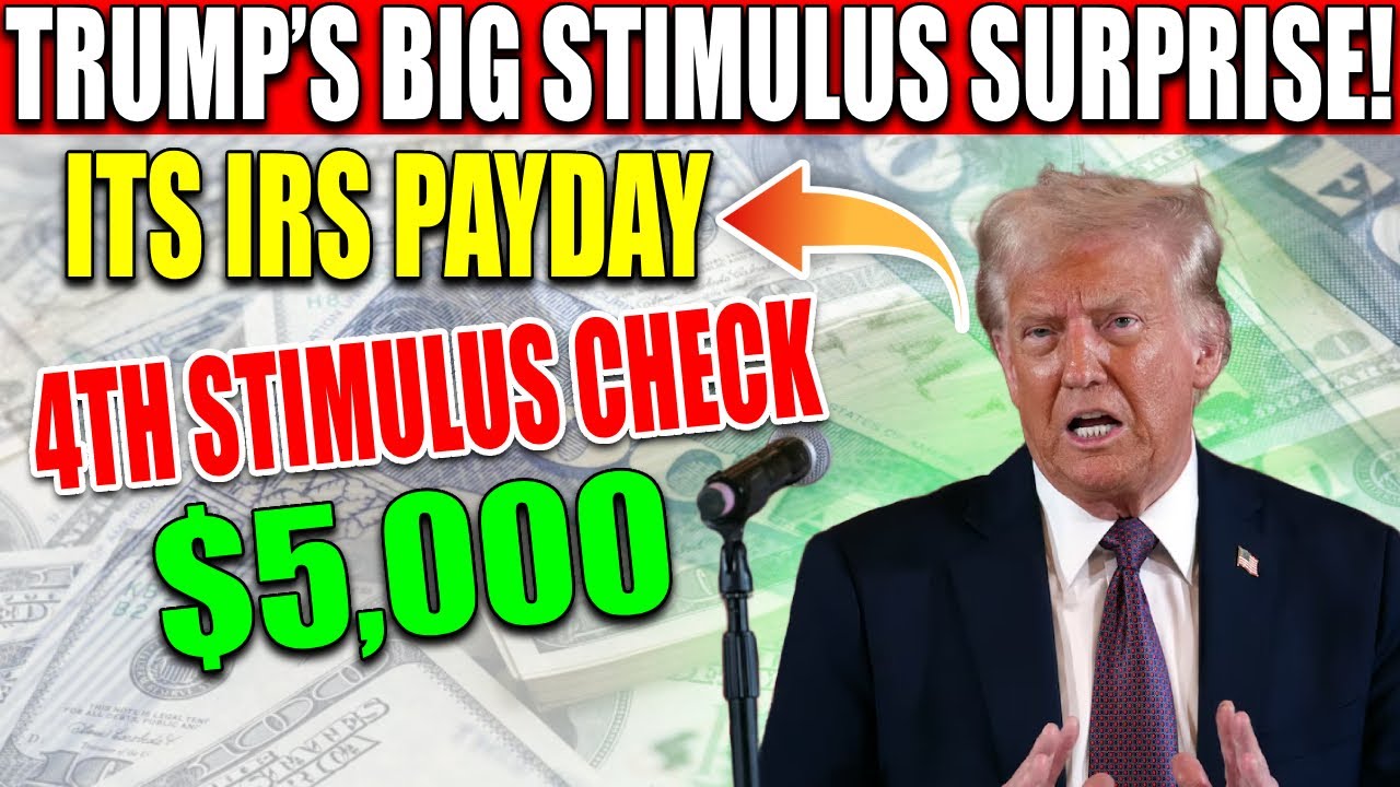 IRS Payday! Trump's $5000 Stimulus for Social Security & SSDI ...