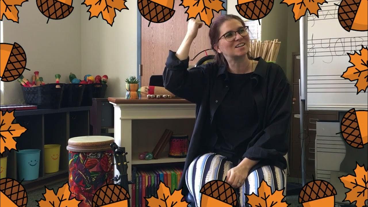 I'm a Nut, Teaching the 5 Voices, Elementary Music Sing Along - YouTube