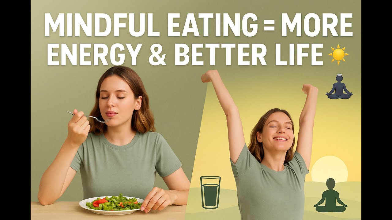 Mindful Eating = More Energy & Better Life! 🌞🧘‍♂️🍽️ - YouTube