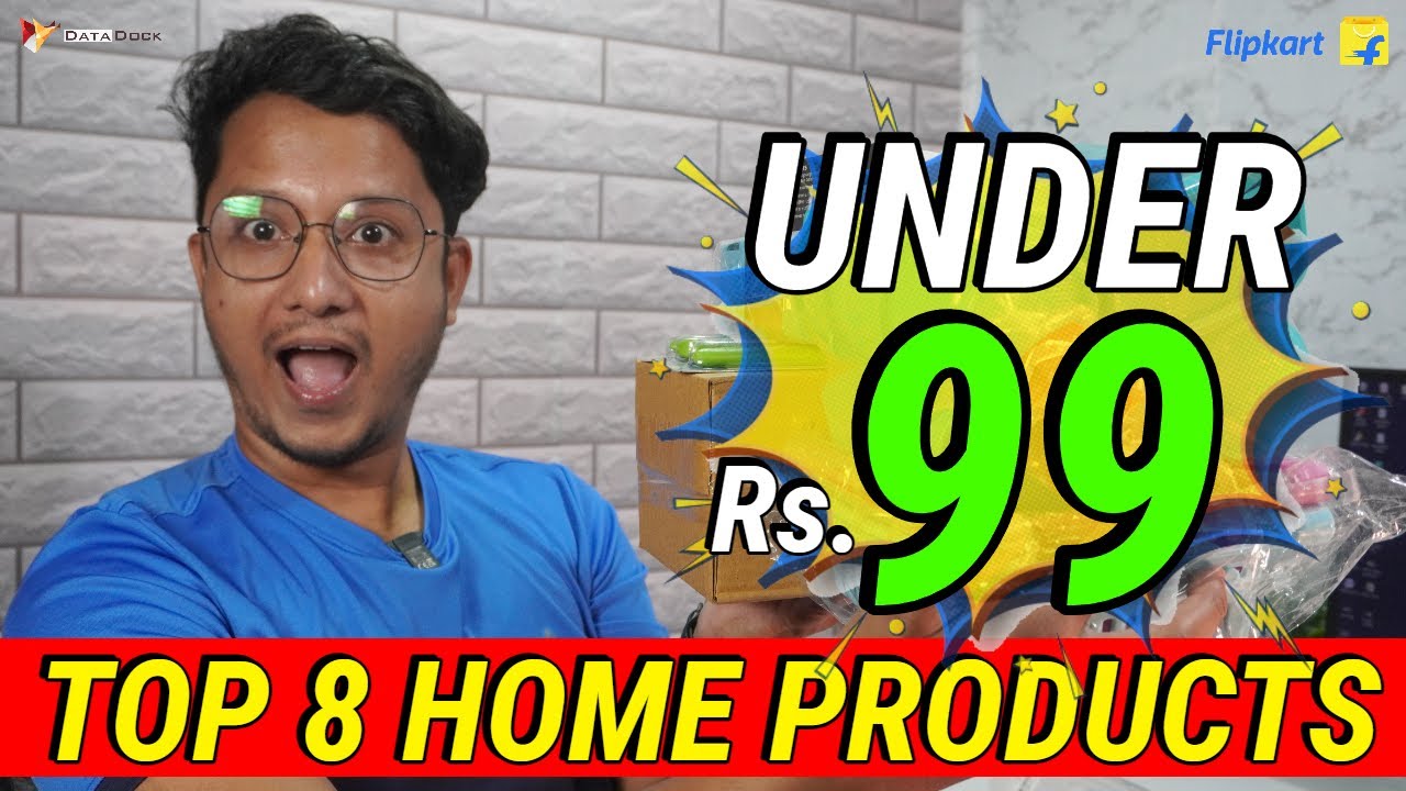 Best Budget House Products Under Rs.99 on Flipkart 2023 #datadock - YouTube
