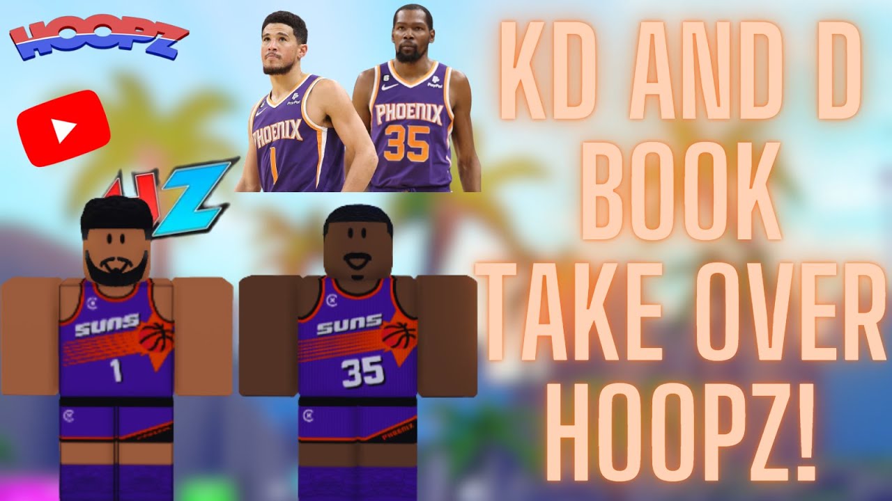 DEVIN BOOKER & KEVIN DURANT TAKE OVER! (Roblox Hoopz 🏀) - YouTube