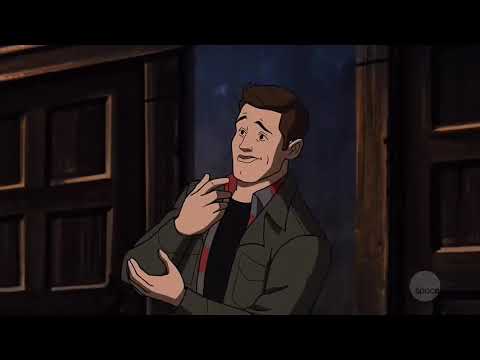 Supernatural 13x16 Scooby Doo Theme Song Chase Scene Scobynatural