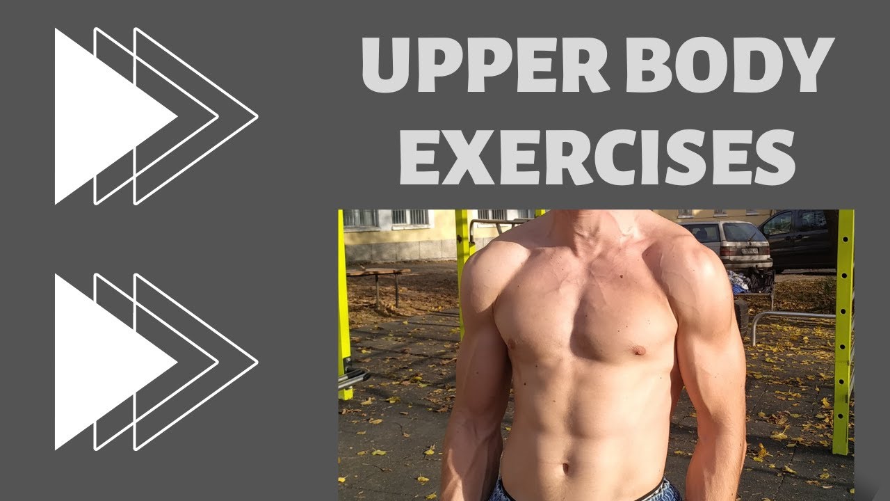 The ONLY 4 Exercises YOU Need for YOUR Upper Body - YouTube