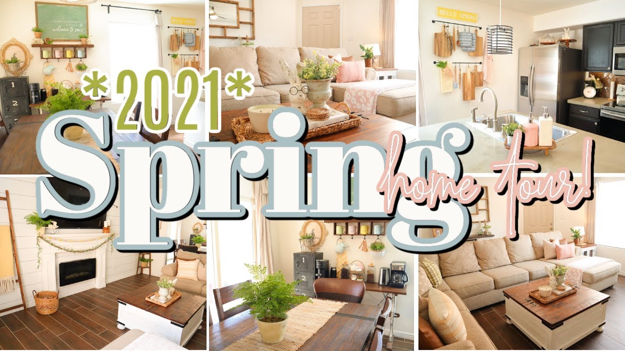 2021 SPRING HOME TOUR | MODERN FARMHOUSE SPRING HOME TOUR - YouTube