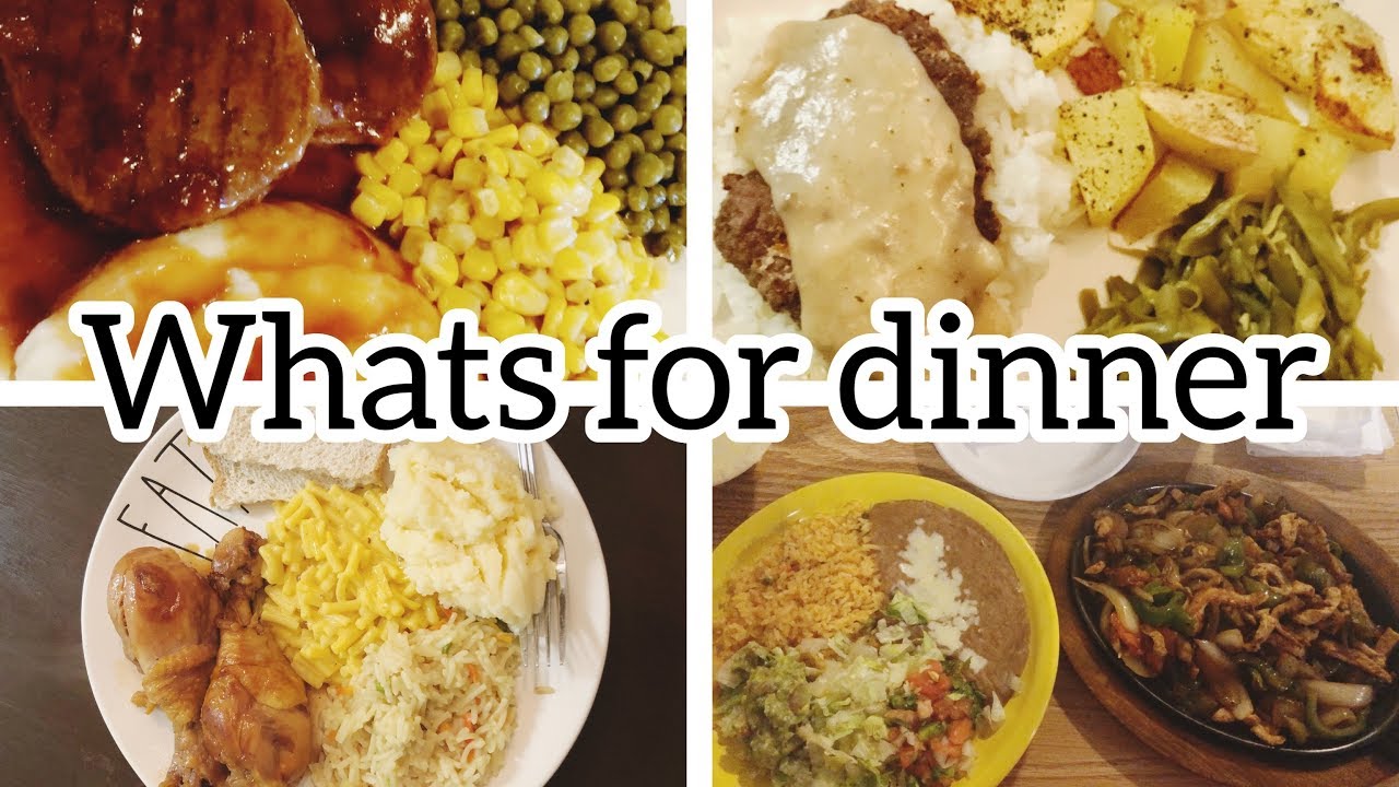 WHAT’S FOR DINNER/ COOK WITH ME - YouTube