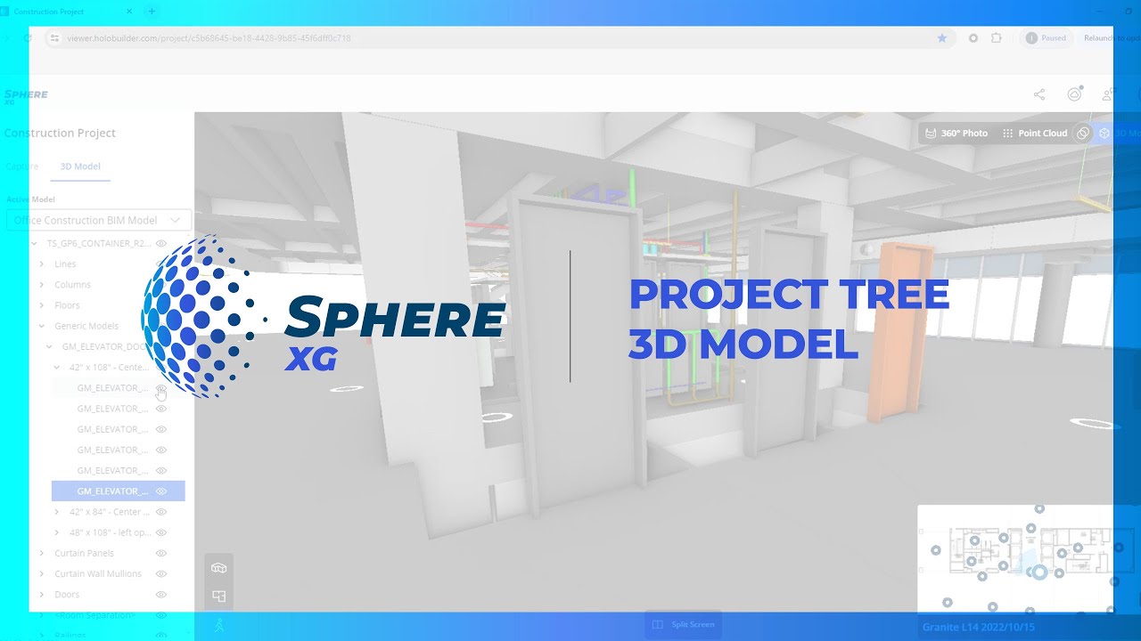 FARO Sphere XG - Project Tree 3D Model - YouTube