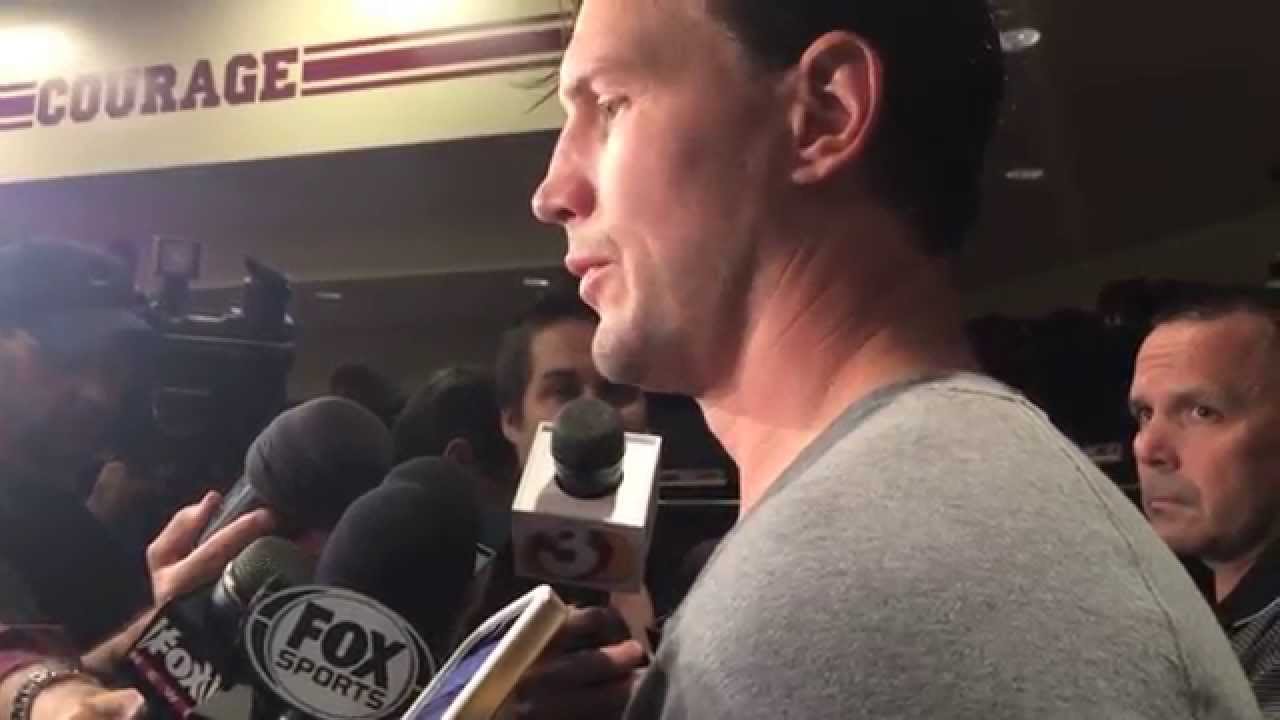 Coyotes Shane Doan Locker Clean Out Day '14-'15 Season - YouTube