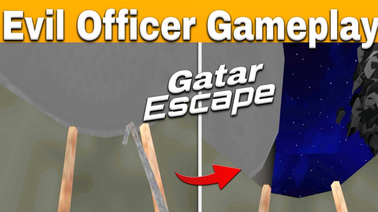 Gatar Escape in Evil Officer Game || Evil Officer Horror Game ...