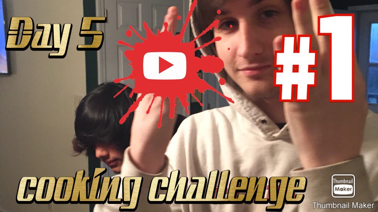 DAY 5 COOKING CHALLENGE#BRANDON - YouTube